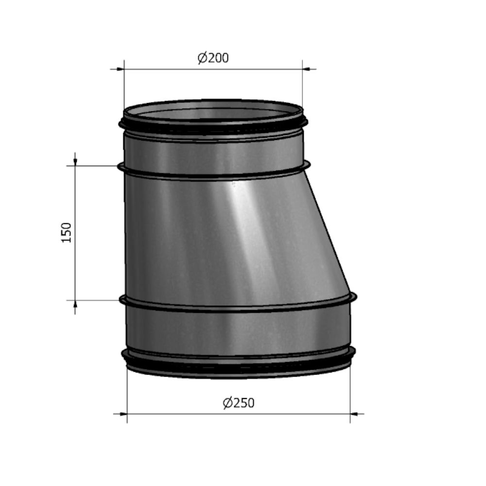 REDUKTION HFB N-N FZ 250-200 – Över 22 000 artiklar online.