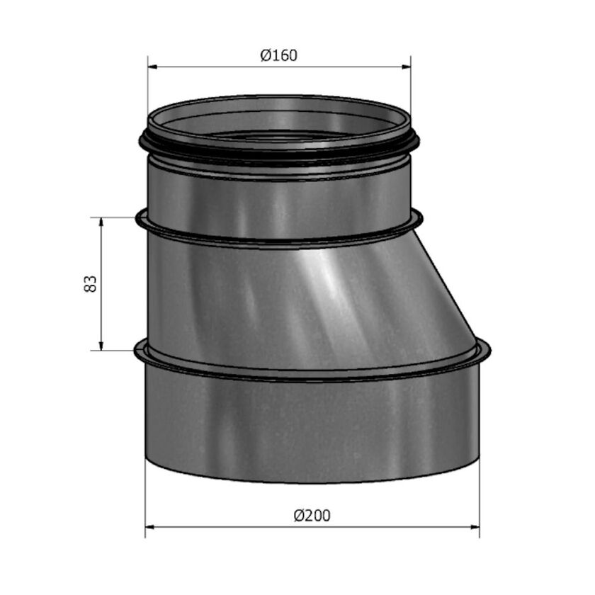 REDUKTION HFBM M-N FZ 200-160 – Över 22 000 artiklar online.