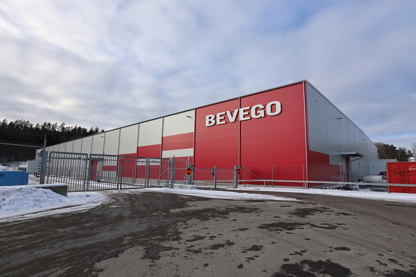 Centrallager och ny fabrik i Landvetter stärker Bevegos position – Bevego